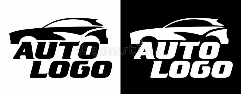 Crossover silhouette. stock vector. Illustration of automobile - 163995149