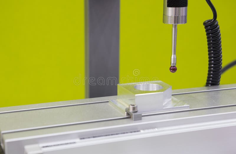 Auto Measuring Machine , CMM Stock Image - Image of steel, verify ...