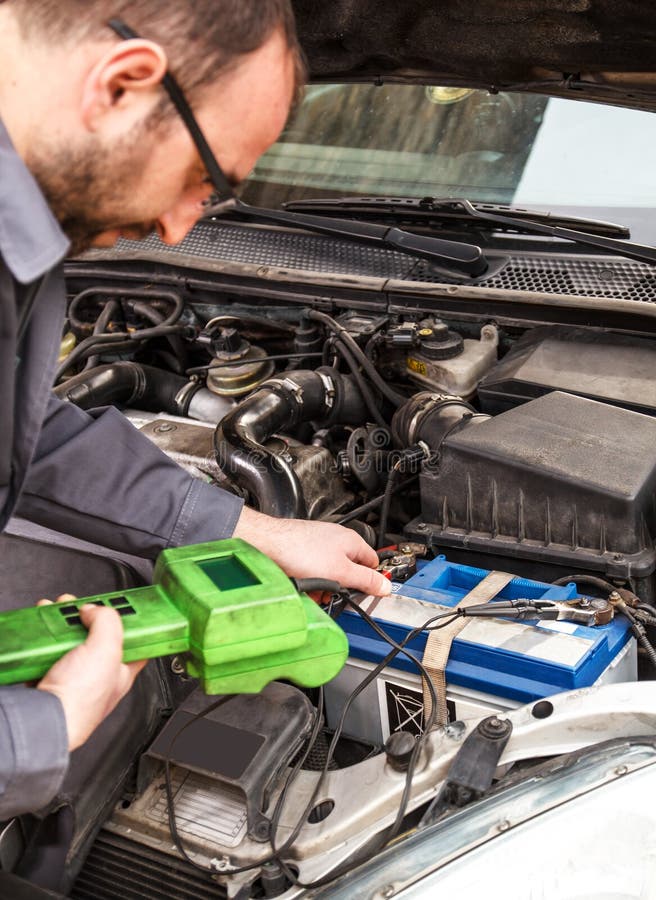 Auto mechanic stock photo. Image of human, adult, horizontal - 56968296