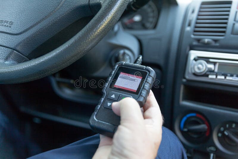 Using a Scan Tool for Auto Repair Diagnostics and Check Engine Stock ...