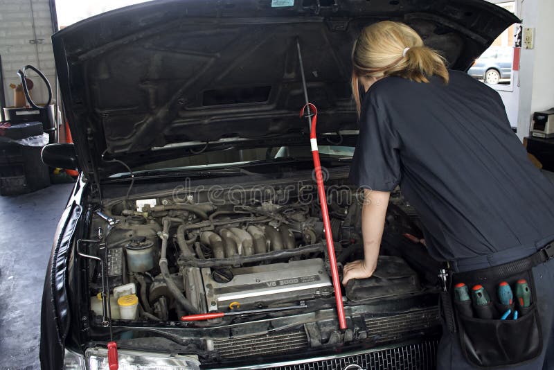 Mechanische Hulpmiddelen Voor Auto De Dienst En Autoreparatie Stock ...