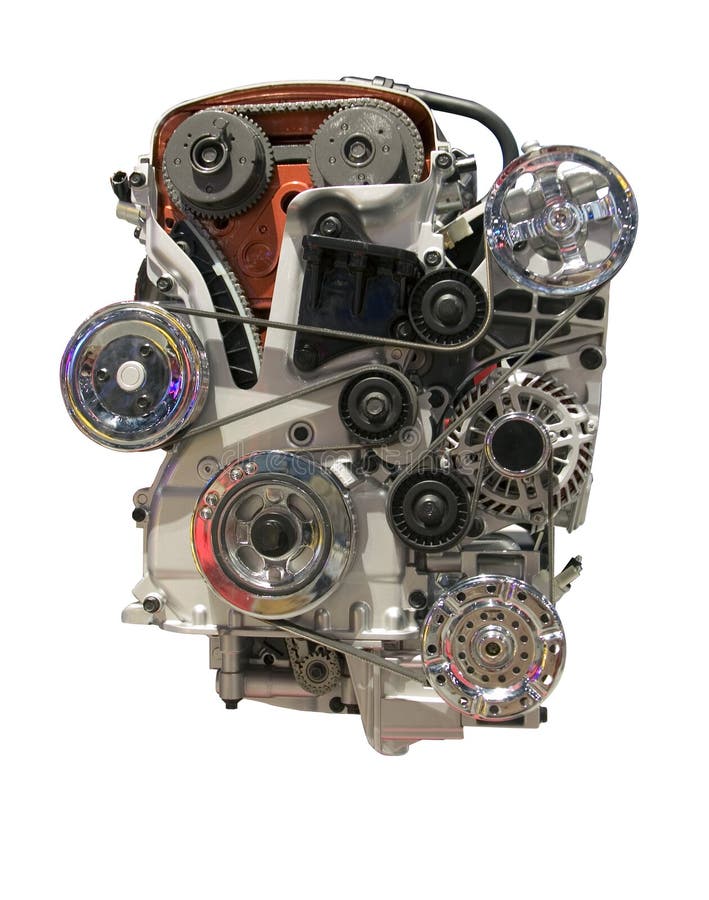 Auto-Motor stockfoto. Bild von haube, auto, ventil, mechanisch - 704330