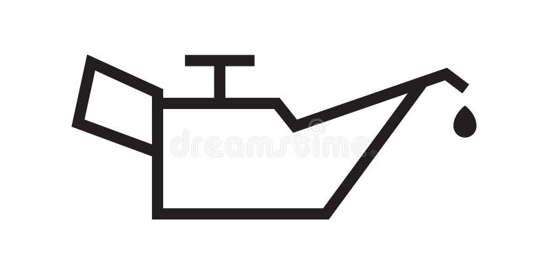 Auto Oil Icon Simple Design. Stock Illustration - Illustration of ...