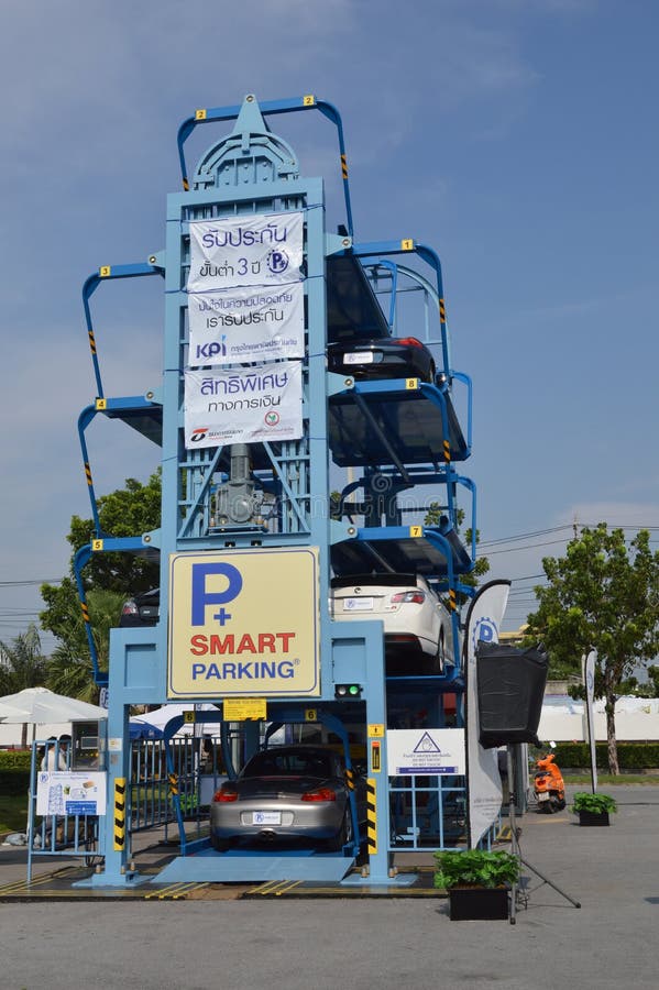 Auto parking machine editorial photography. Image of development - 43763417