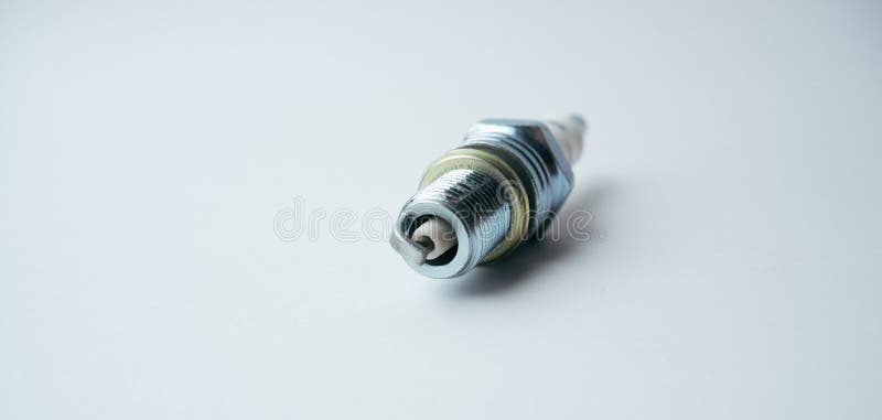 Auto Parts. Car Spark Plugs. Spark Plugs of a Gasoline Internal ...