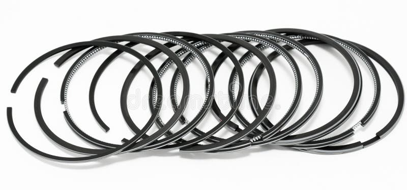 Auto piston rings stock image. Image of piece, automobile - 21815273