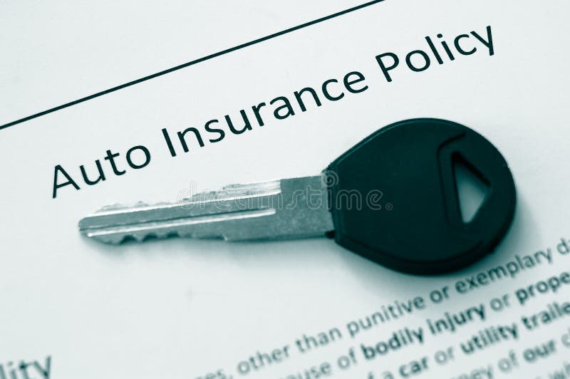 Auto policy stock photo. Image of coverage, automobileinsurance - 26428128
