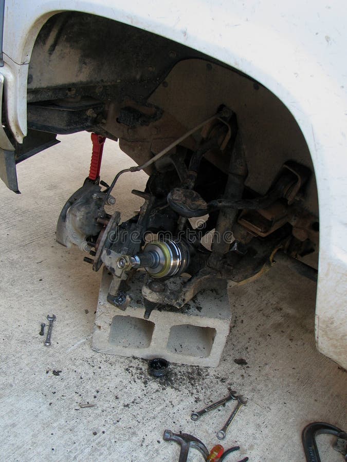 Auto repair stock image. Image of oily, rusty, fixing - 7884597