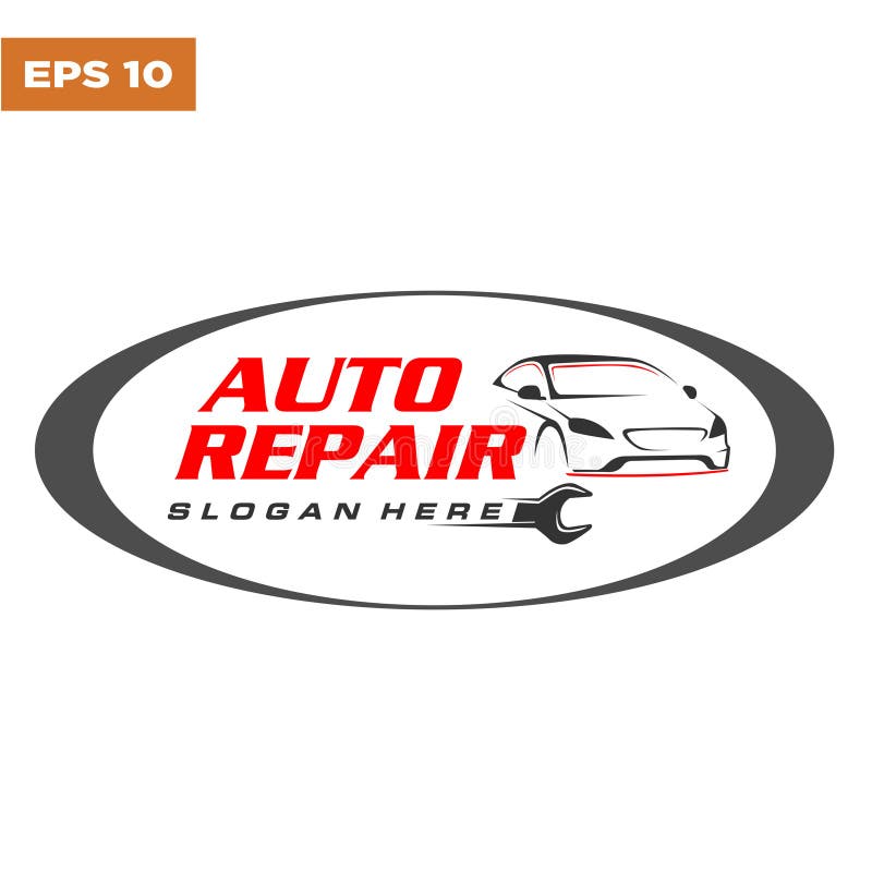 Auto Repair Car logo stock vector. Illustration of shop - 359413651