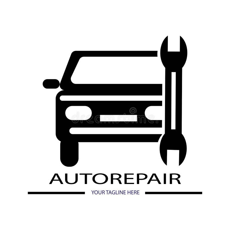 Auto repair logo vector stock vector. Illustration of company - 183580136