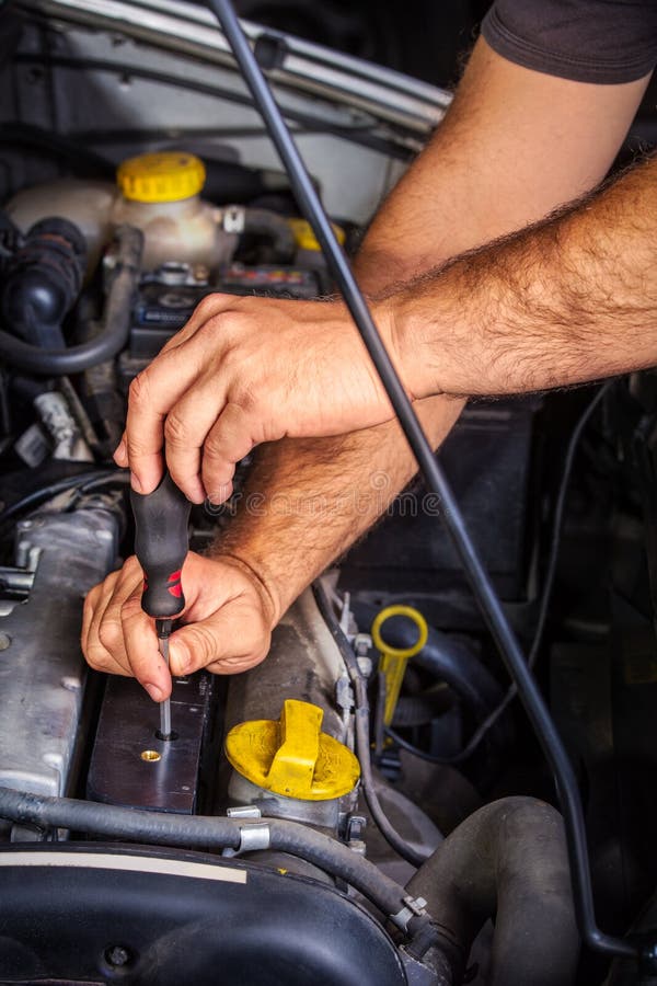 Auto Repair Shop stock photo. Image of mechanical, automobile - 31684436