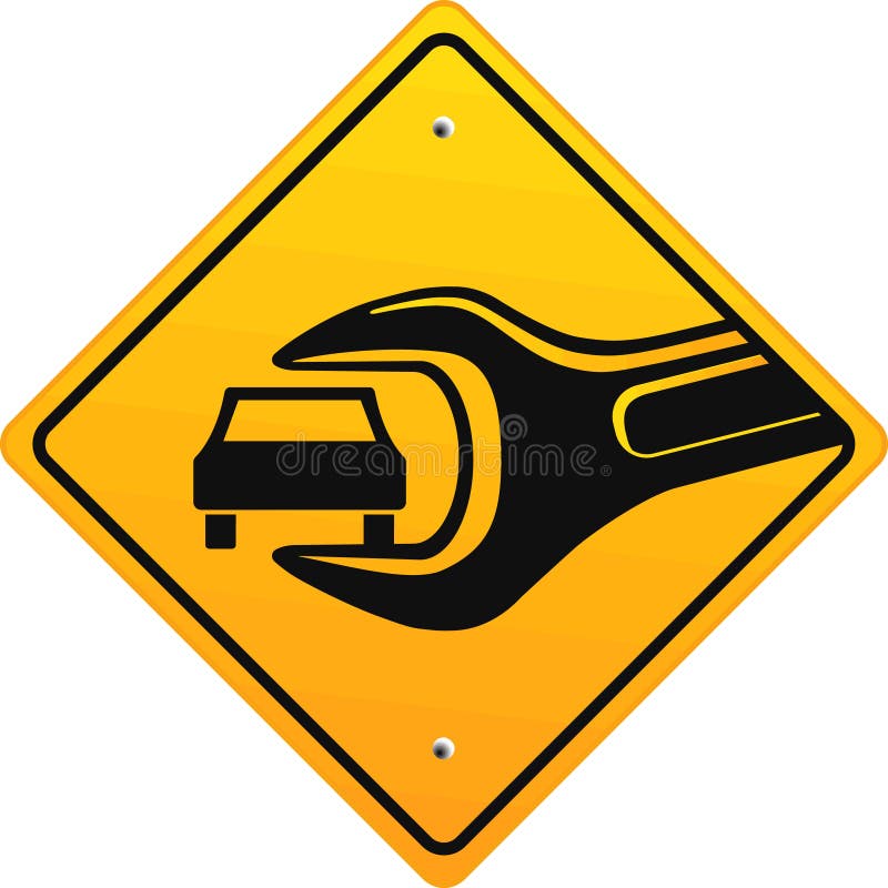 Auto repair shop, sign stock vector. Illustration of vehicle - 11447789