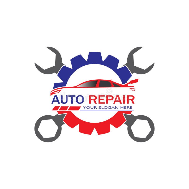 Auto Repairing Logo Vector. Automotive and Transportation Logo Template ...