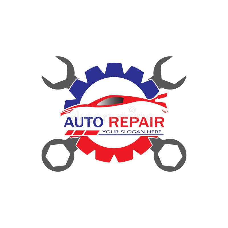 Auto Repairing Logo Vector. Automotive and Transportation Logo Template ...