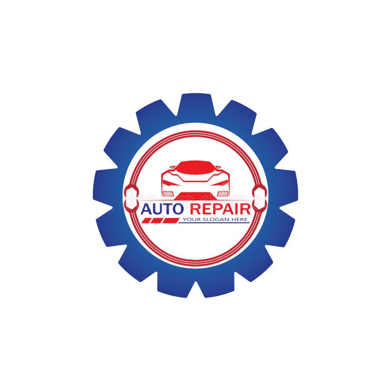 Auto Repairing Logo Vector. Automotive and Transportation Logo Template ...
