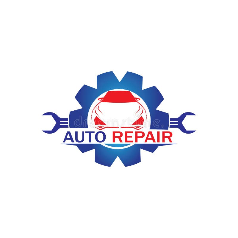 Auto Repairing Logo Vector. Automotive and Transportation Logo Template ...