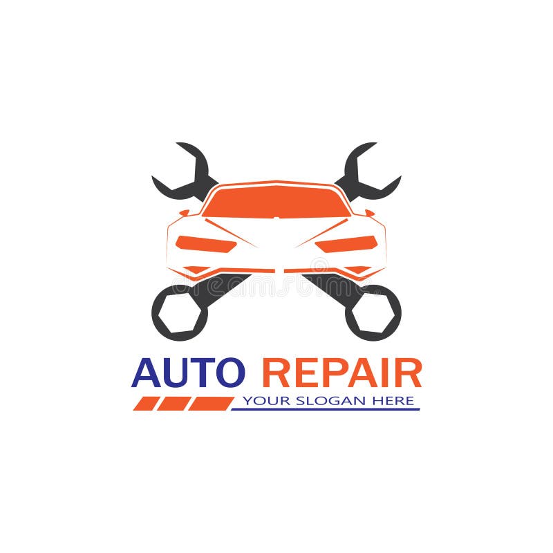 Auto Repairing Logo Vector. Automotive and Transportation Logo Template ...