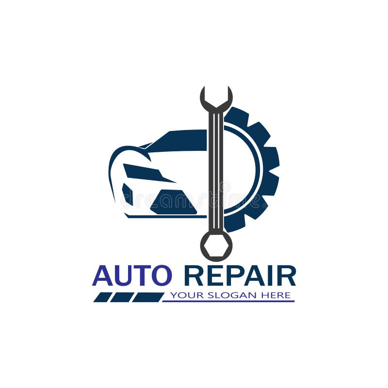 Auto Repairing Logo Vector. Automotive and Transportation Logo Template ...