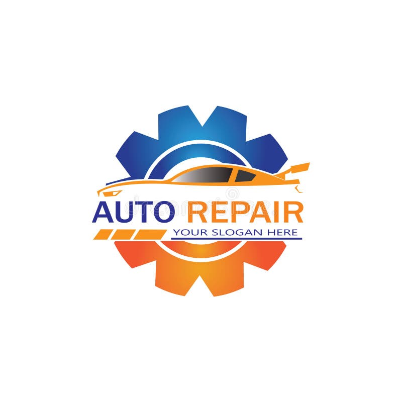 Car Repair Logo Template Car Repairing Vector Design Stock ...