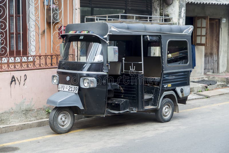 An Auto Rickshaw is a Motorized Version of the Pulled Rickshaw ...