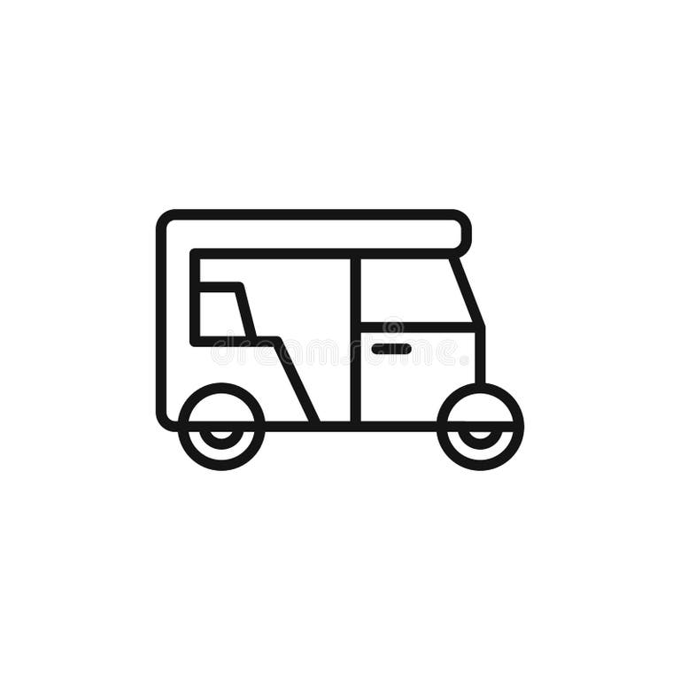 Auto Rickshaw Stock Illustrations – 1,868 Auto Rickshaw Stock ...
