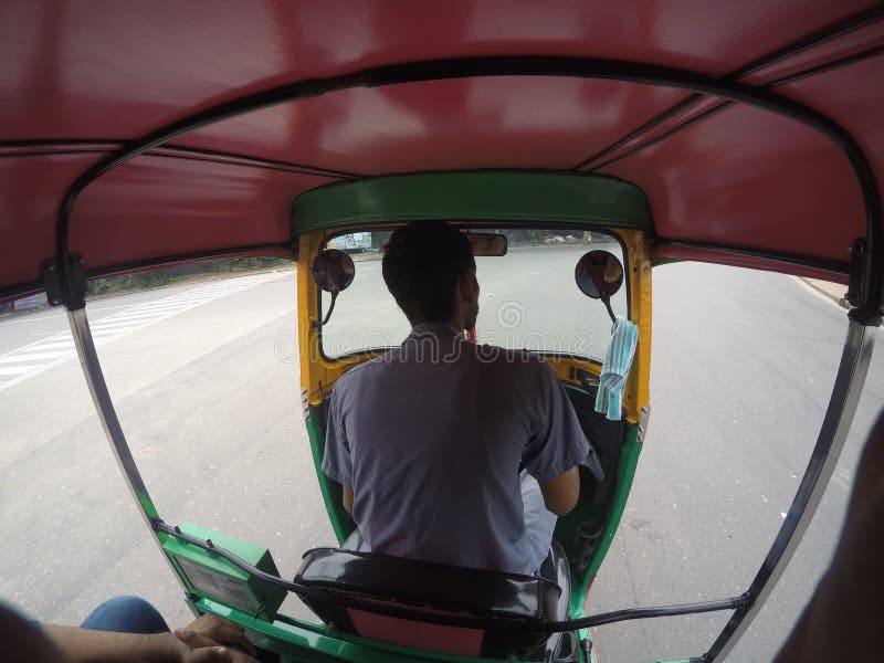 Auto rickshaw editorial photo. Image of inside, rickshaw - 77637061