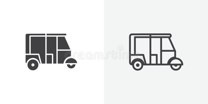 Auto Rickshaw Driver Stock Illustrations – 285 Auto Rickshaw Driver ...