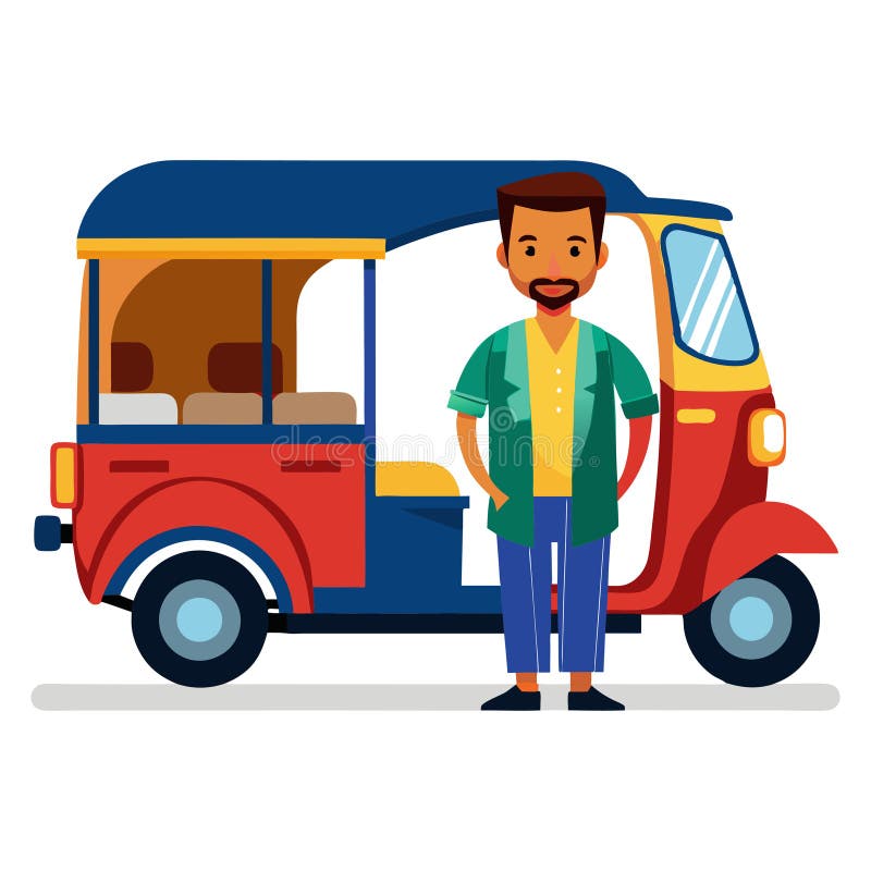 Rickshaw Drawing Stock Illustrations – 524 Rickshaw Drawing Stock ...