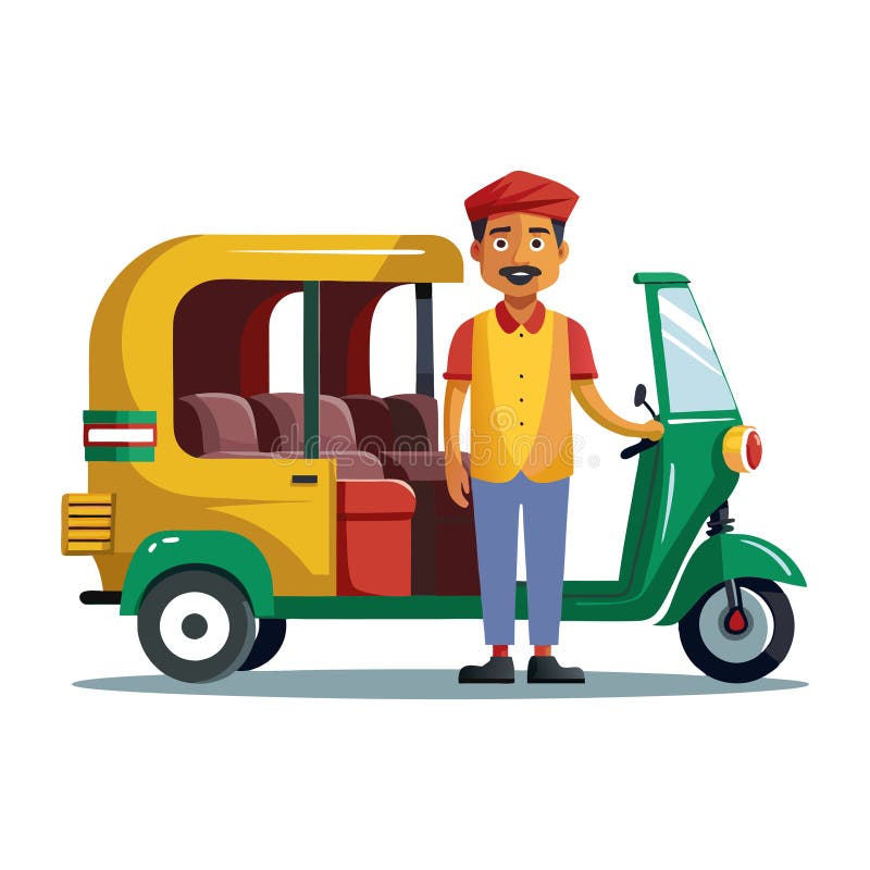 Rickshaw Drawing Stock Illustrations – 585 Rickshaw Drawing Stock ...