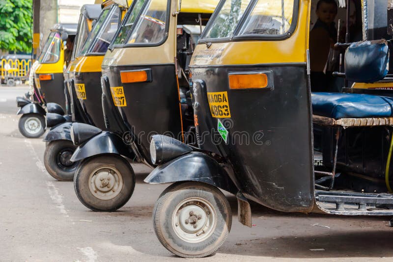 Moving Auto Rickshaw, Old Delhi, India Editorial Image - Image of ...