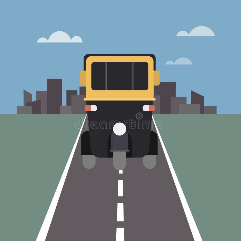 Three Wheeler Stock Illustrations – 289 Three Wheeler Stock ...