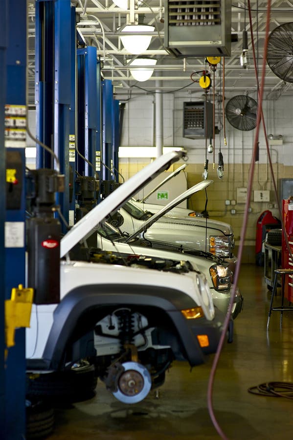 Auto Service stock image. Image of lift, hood, lifts - 24397545