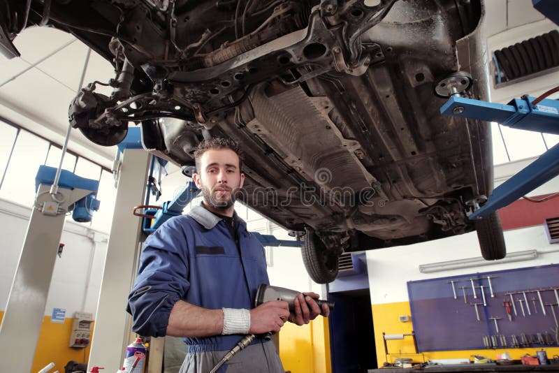 Auto service stock image. Image of effort, pressure, engine - 8668813