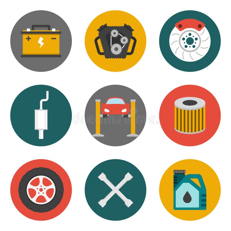 Auto Service Icons Stock Illustrations – 23,685 Auto Service Icons ...
