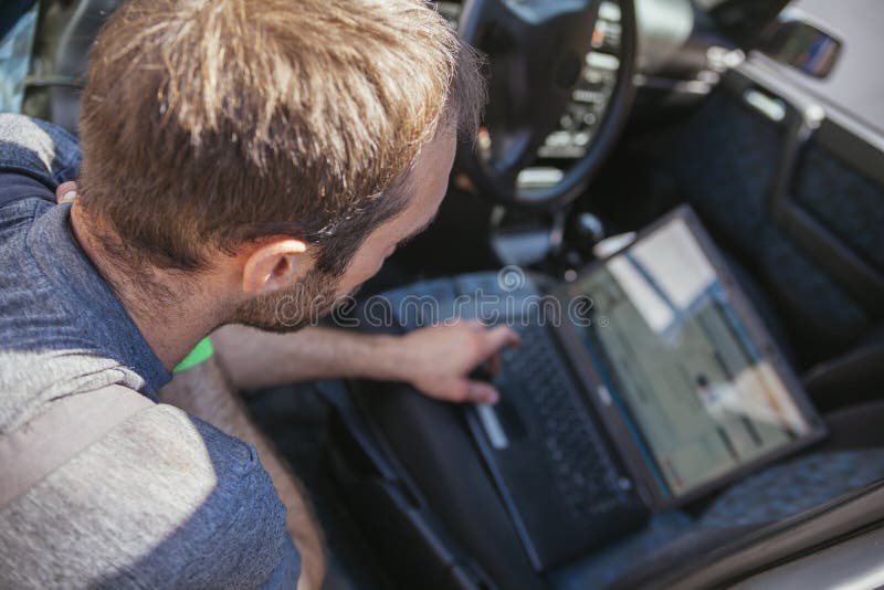 In Auto Service stock image. Image of coveralls, labor - 78947651