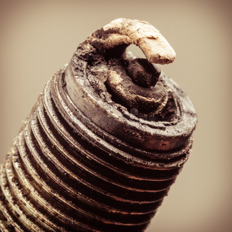 Corroded Spark Plug stock photo. Image of steel, engine - 26157082