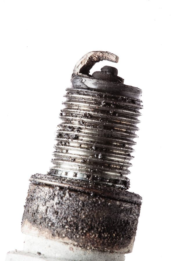 Burned spark plug stock image. Image of spark, rust, auto - 4239111