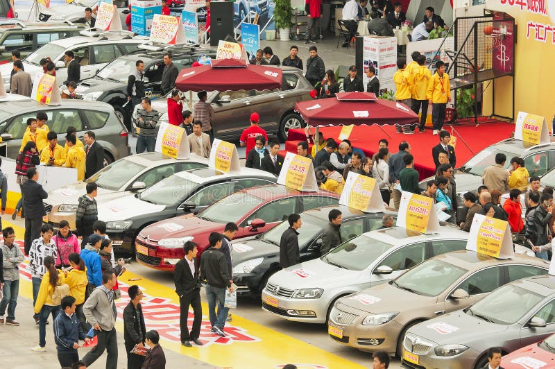 Auto show editorial stock photo. Image of place, international - 22281918
