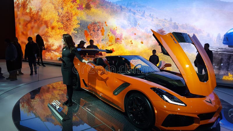 Auto Show editorial image. Image of corvette, roadster - 115299990