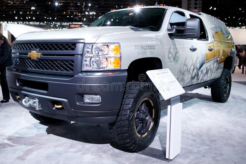 Auto Show. February 12, 2012 in Chicago, Illinois Editorial Photography ...