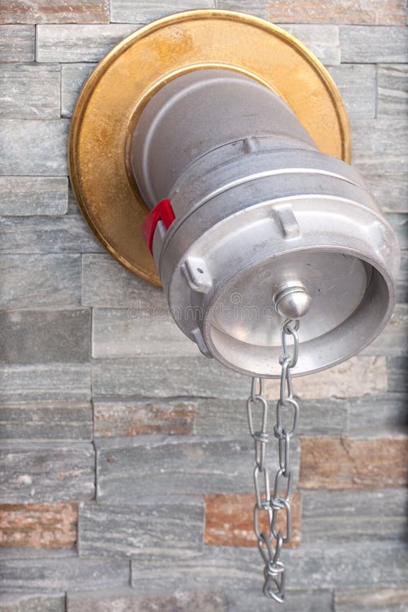 Auto-Sprinkler Standpipe Exterior Connector Stock Image - Image of ...