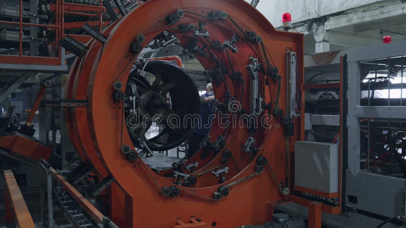 Auto Tire Manufacturing Machine Working Process in Technological ...