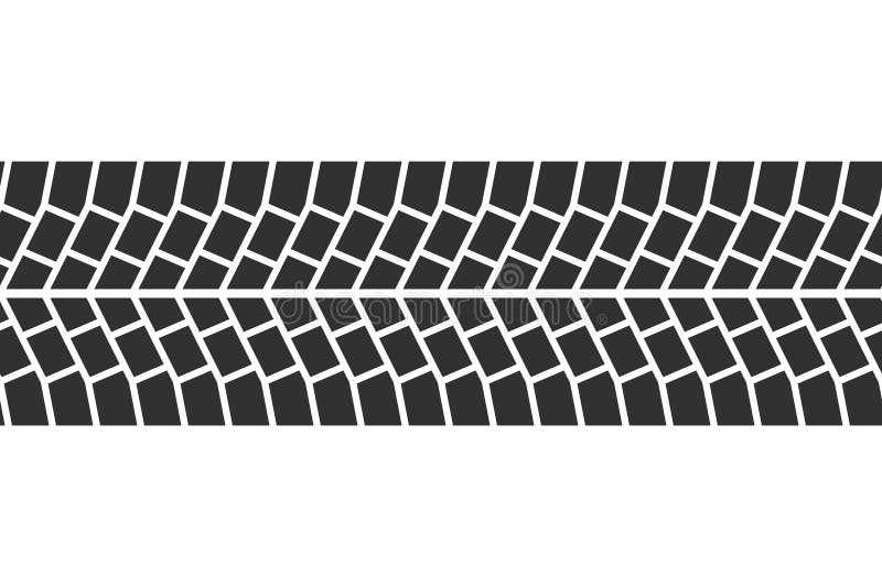 Auto Tire Tread Seamless Elements. Car Tire Patterns, Wheel Tyre Tread ...