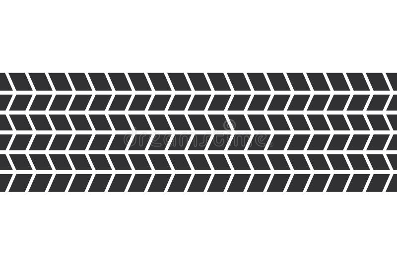 Auto Tire Tread Seamless Elements. Car Tire Patterns, Wheel Tyre Tread ...