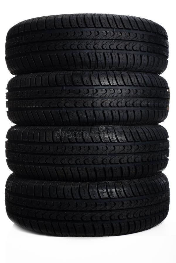 Stack of new tires stock photo. Image of road, auto, black - 3634114