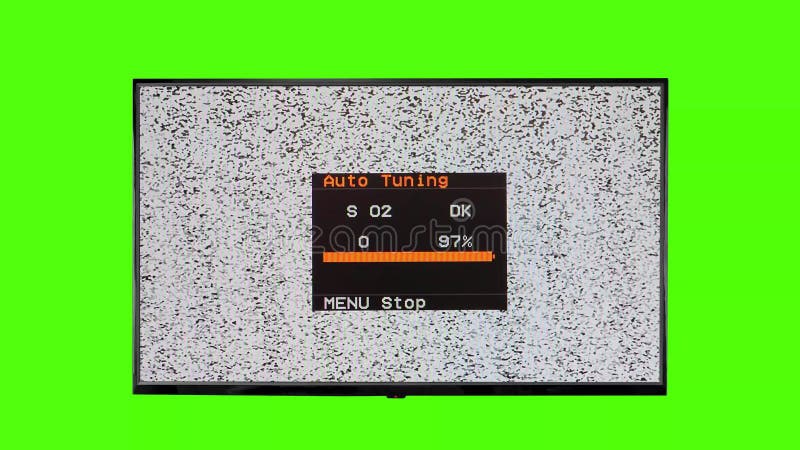 Auto Tuning First Noise and Then Blue Screen Appears To Insert Your ...