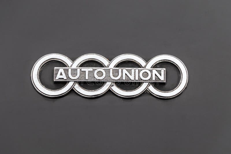 Auto-Union-Logo redaktionelles stockbild. Bild von transport - 160932274
