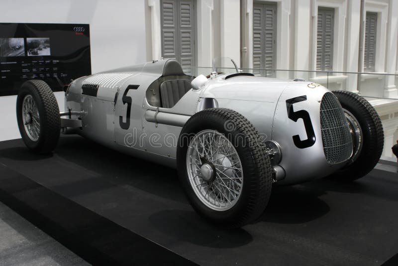 Auto Union Type C Grand Prix Car Editorial Image - Image of formula ...