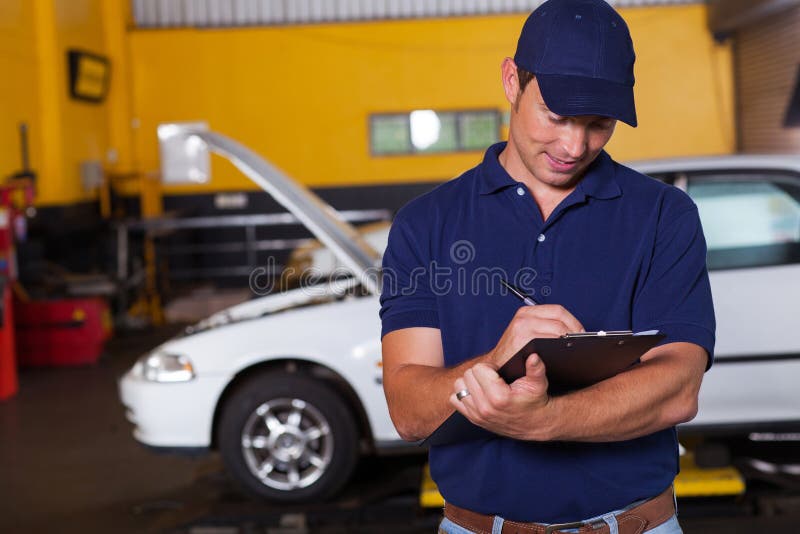 Auto repair employees stock photo. Image of maintenance - 30458510