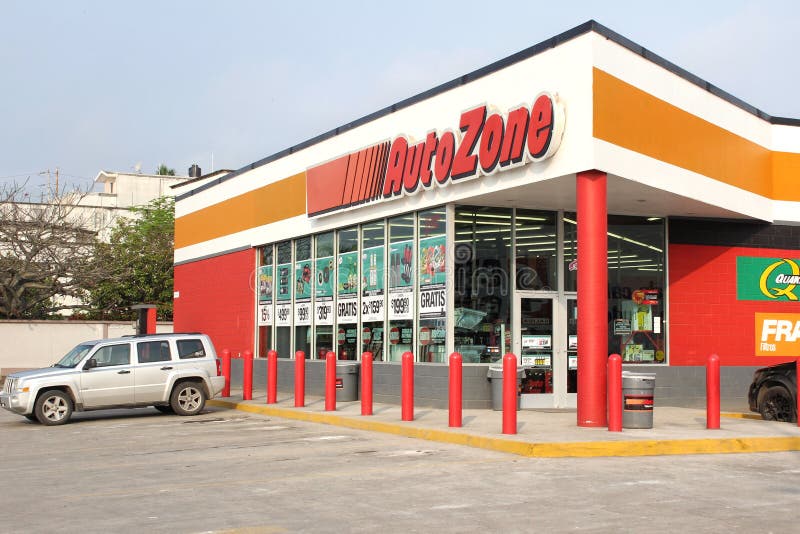 Auto Zone Sign editorial photo. Image of filter, highway - 93648261
